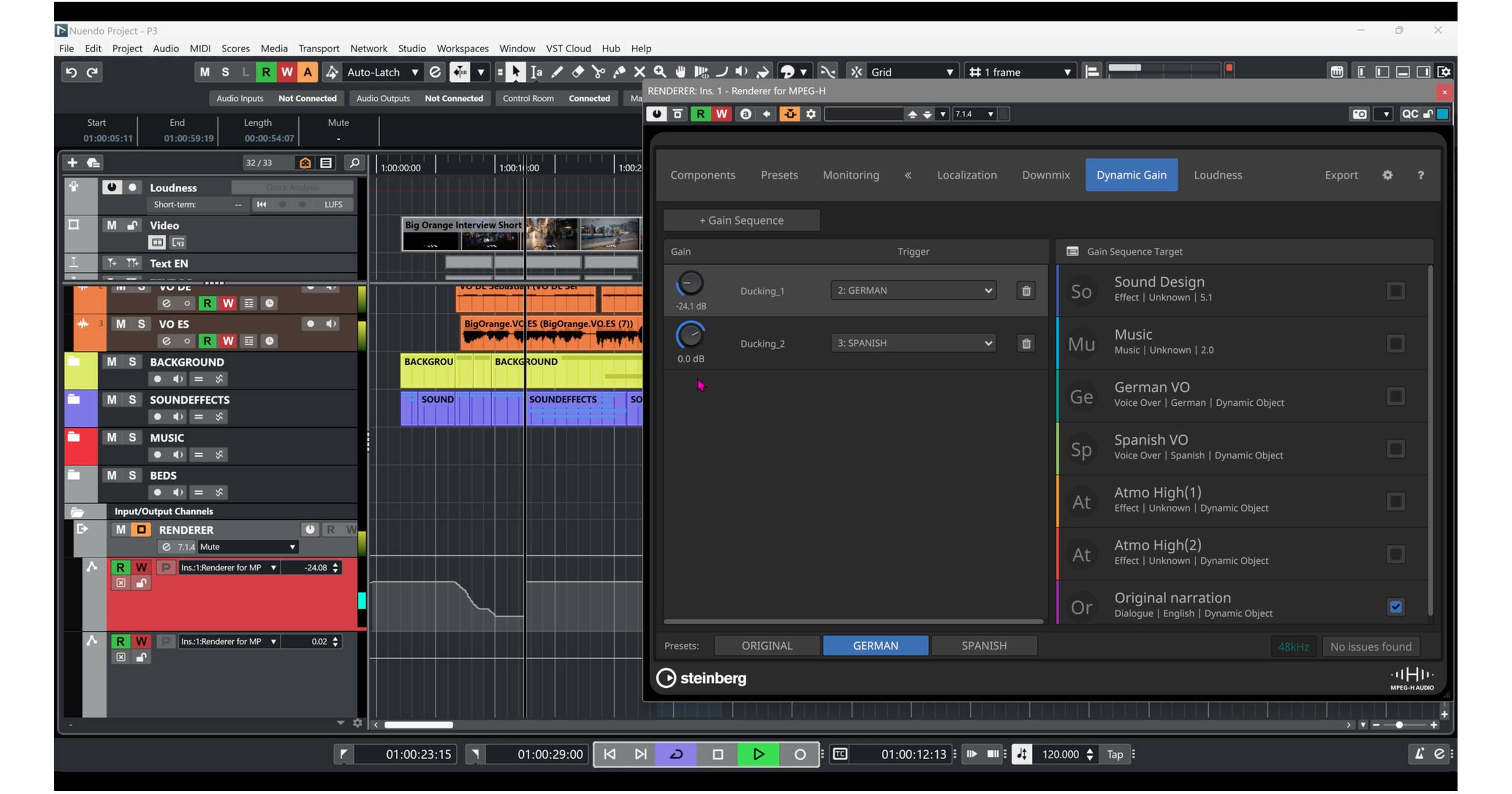 Steinberg Nuendo 13 Music and Audio Postproduction Software