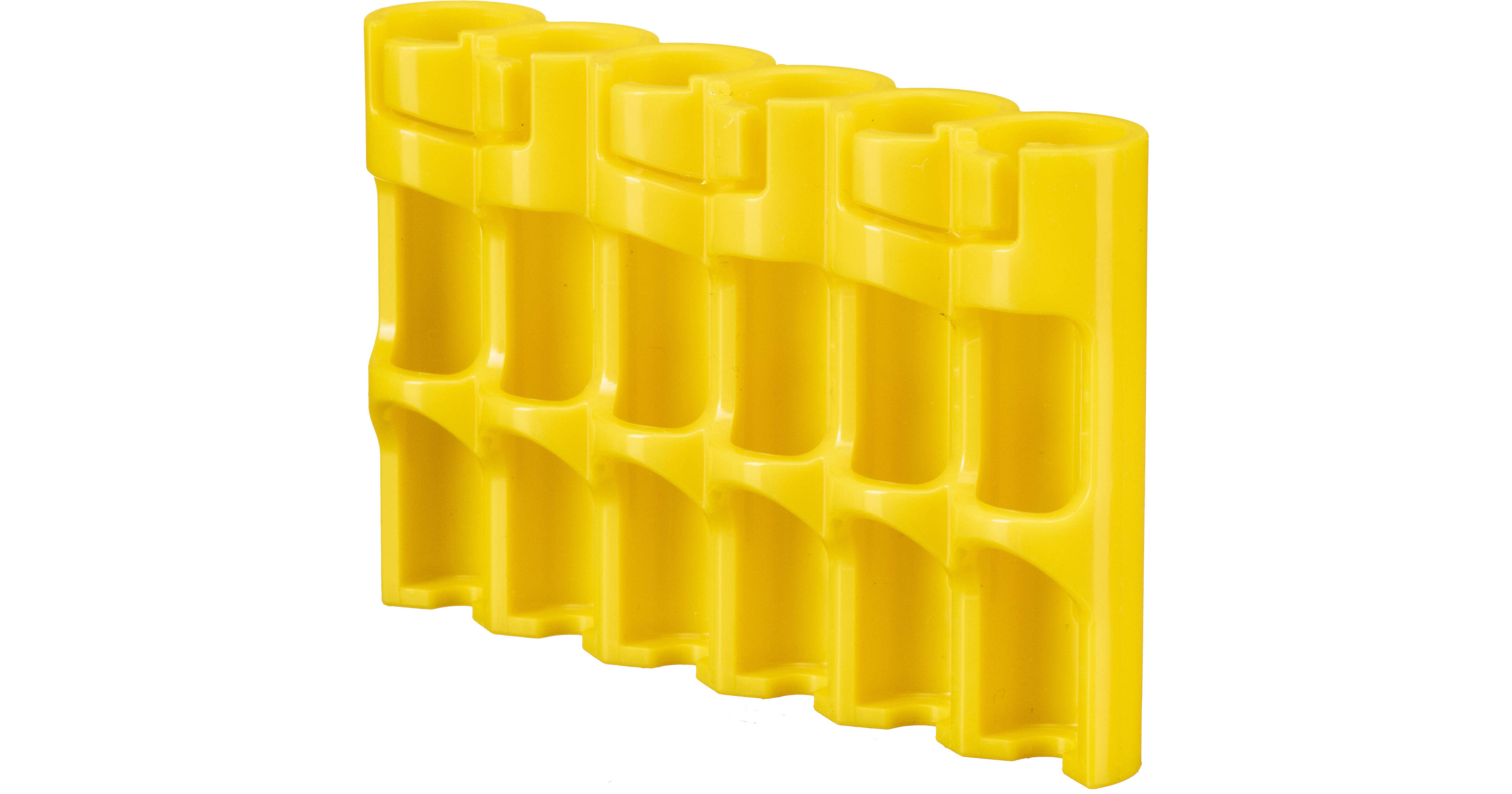 STORACELL SlimLine AAA Battery Holder (Yellow) SLAAACY B&H Photo