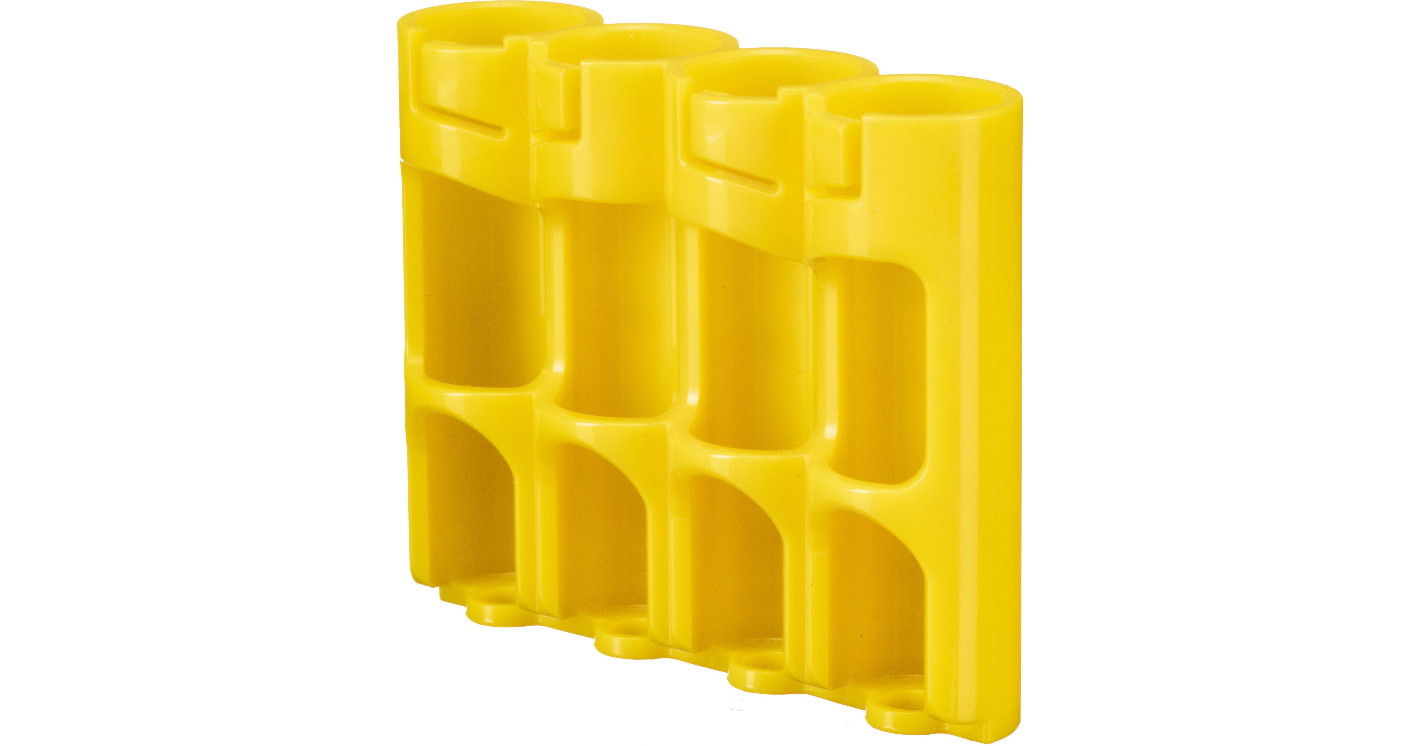 STORACELL SlimLine AA Battery Holder (Yellow) SLAACY B&H Photo