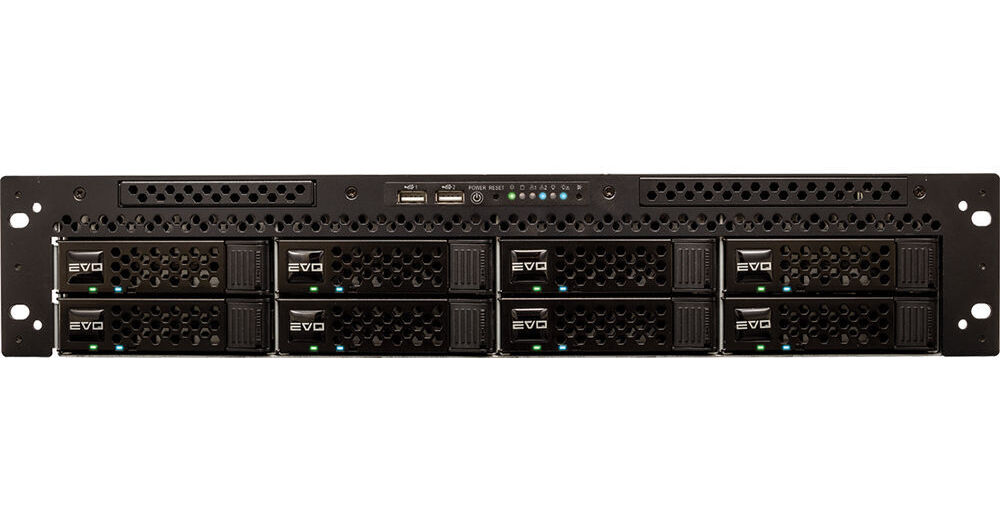 Studio Network Solutions EVO 64TB 8-Bay 8BASESD-8X8TB-16A B&H