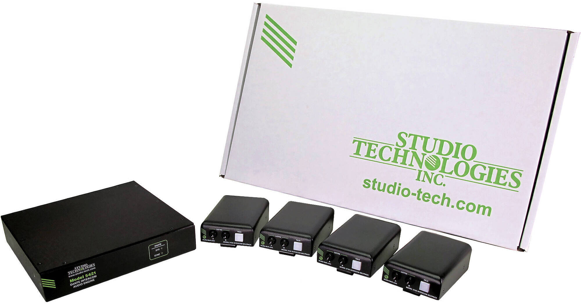 Studio Technologies Party-Line Intercom Kit with 4X DPL-KIT-02
