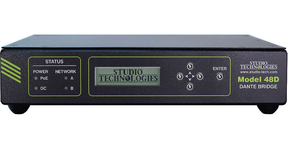 Studio Technologies 4-Channel Dante Bridge M48D B&H Photo Video