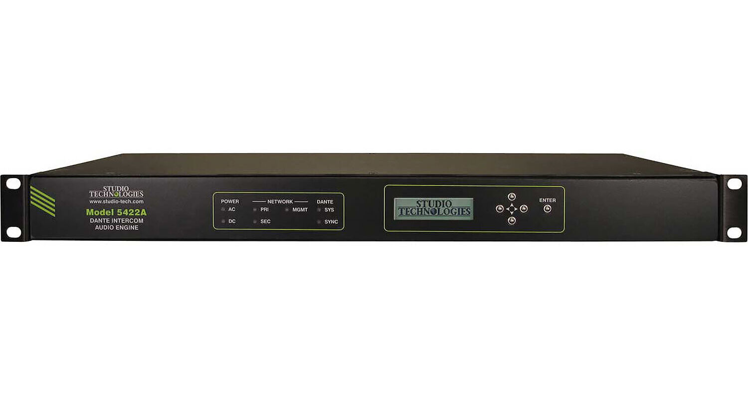 Studio Technologies Model 5422A 32-Channel Dante M5422A-01 B&H