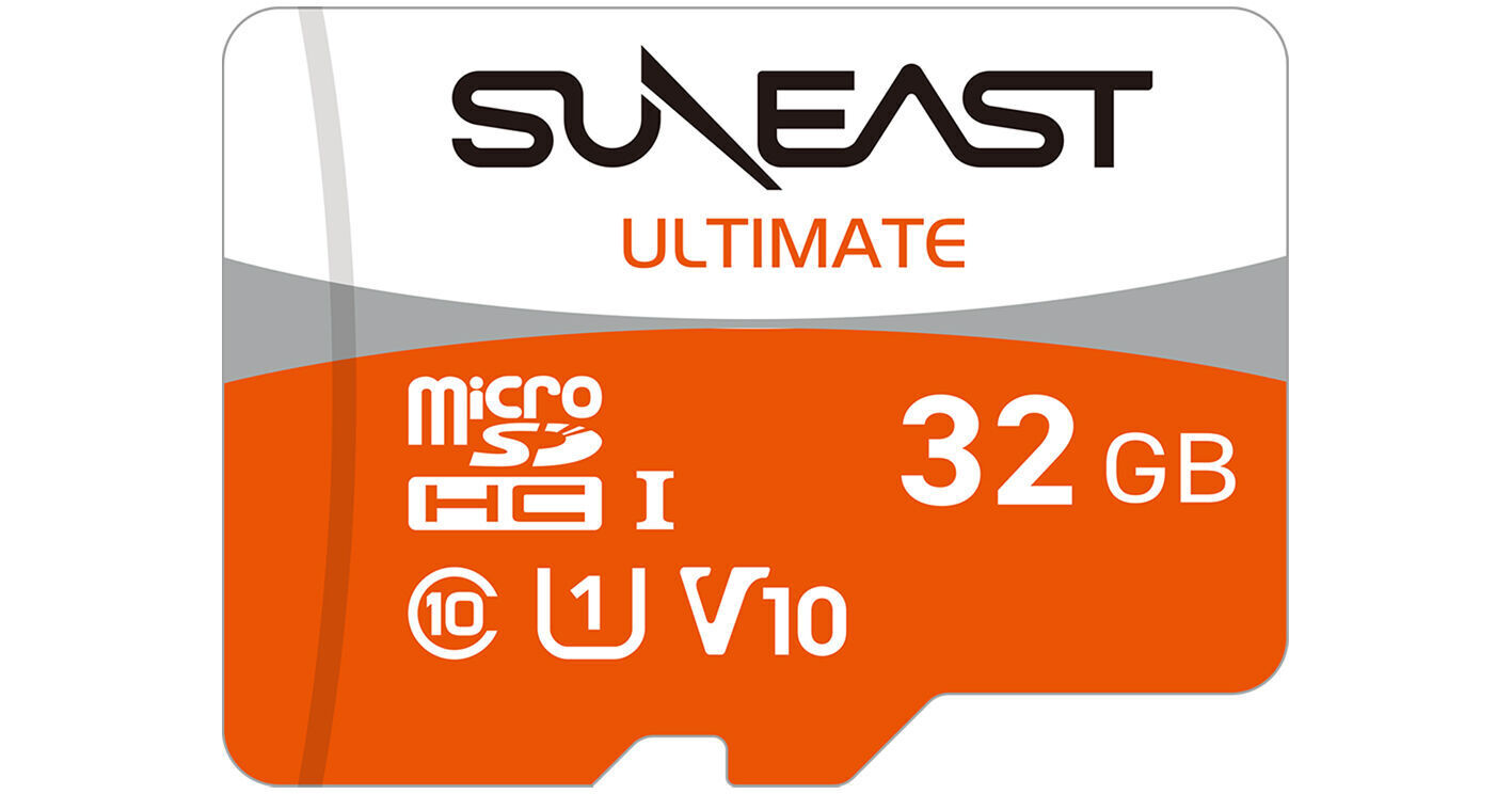 SUNEAST 32GB Ultimate Orange UHS-I microSDHC Memory MSDU1032E095