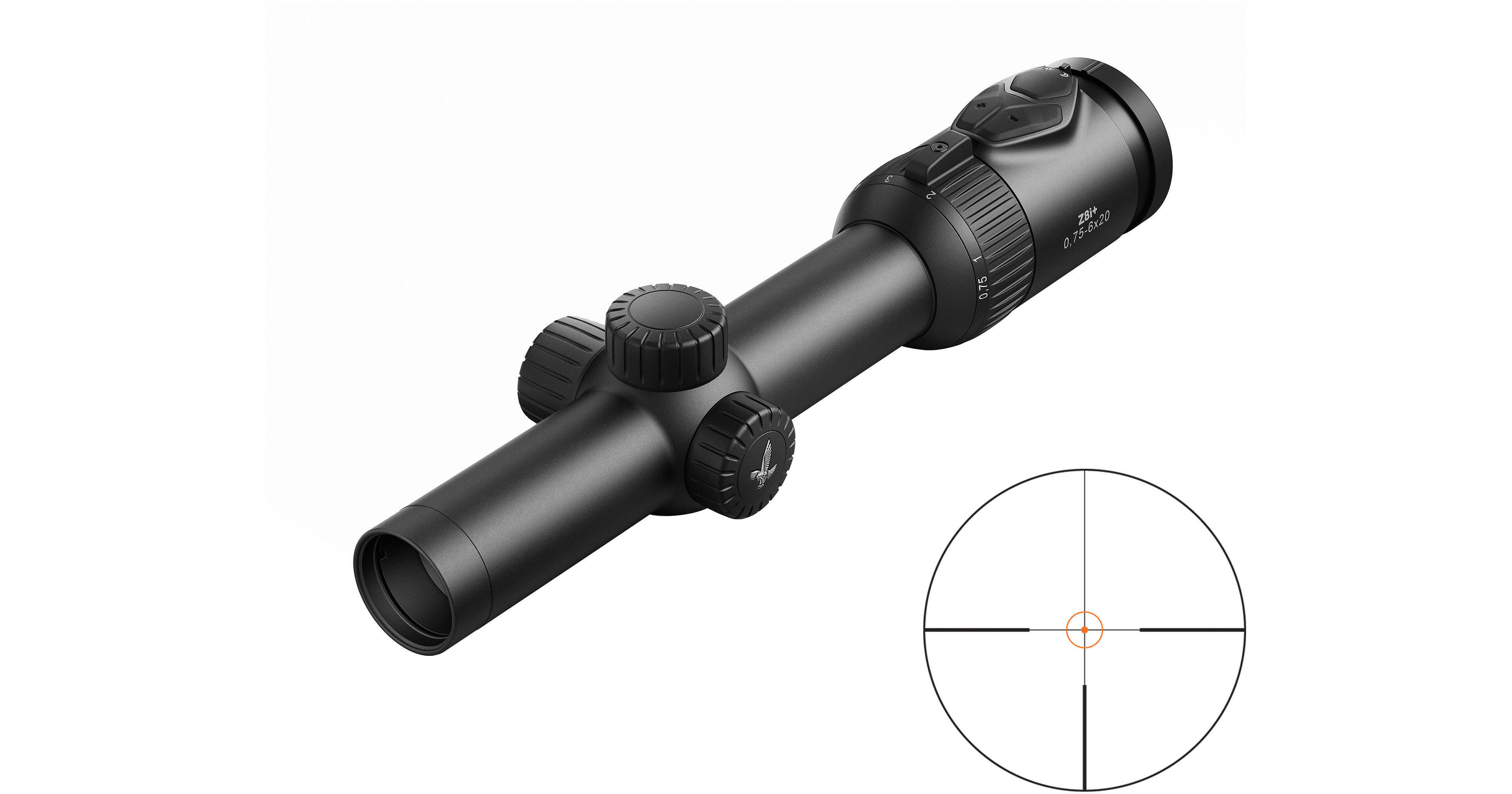 SWAROVSKI OPTIK 0.75-6x20 SR Z8i+ Riflescope (4A-IF Reticle)
