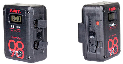 SWIT PB-S98A 14.4V 98Wh Dual D-Tap Heavy-Duty Digital PB-S98A