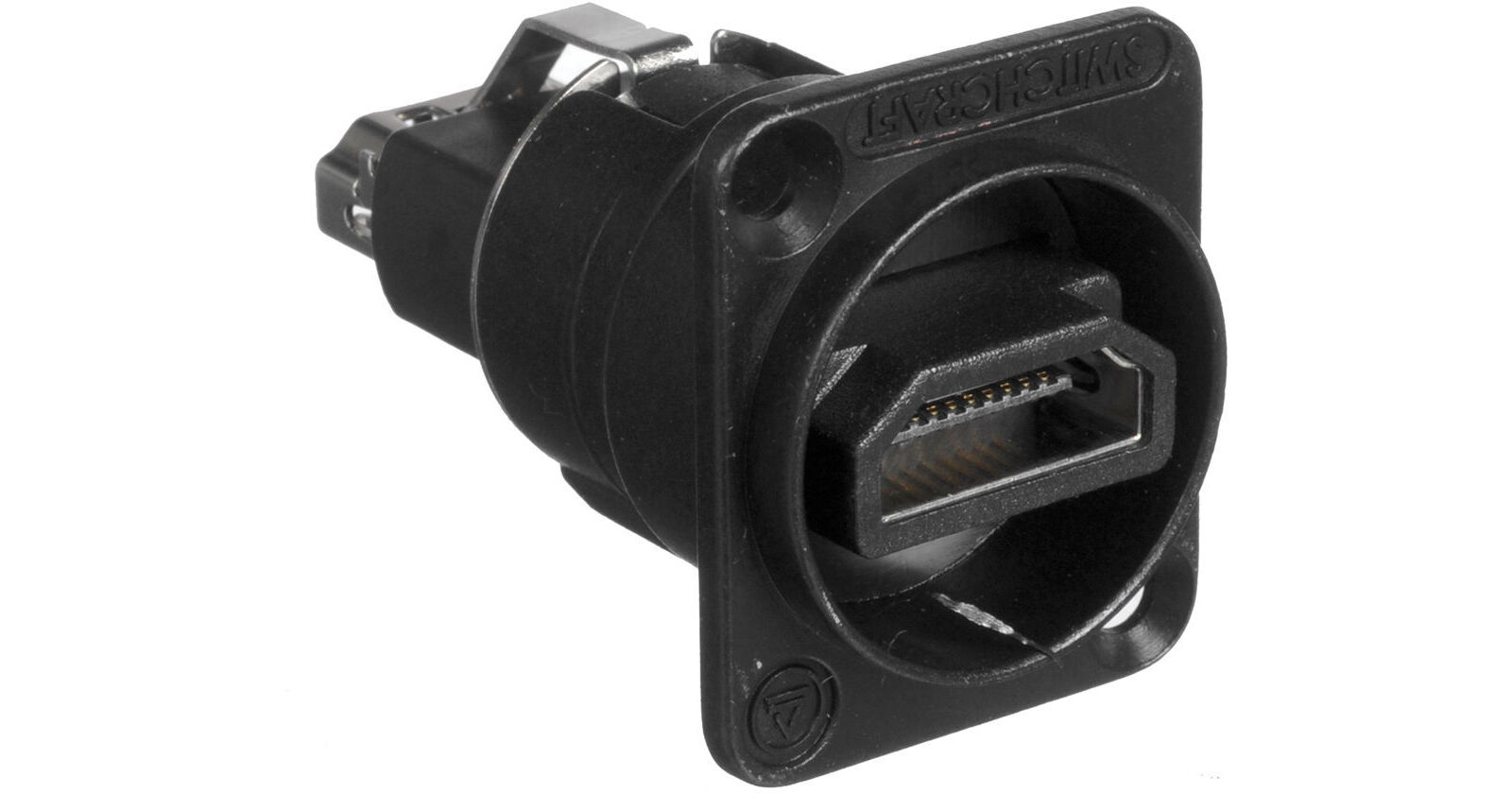 Snap-fit HDMI Keystone Connector Screw Terminals Hubbell HDMI Keystone ...