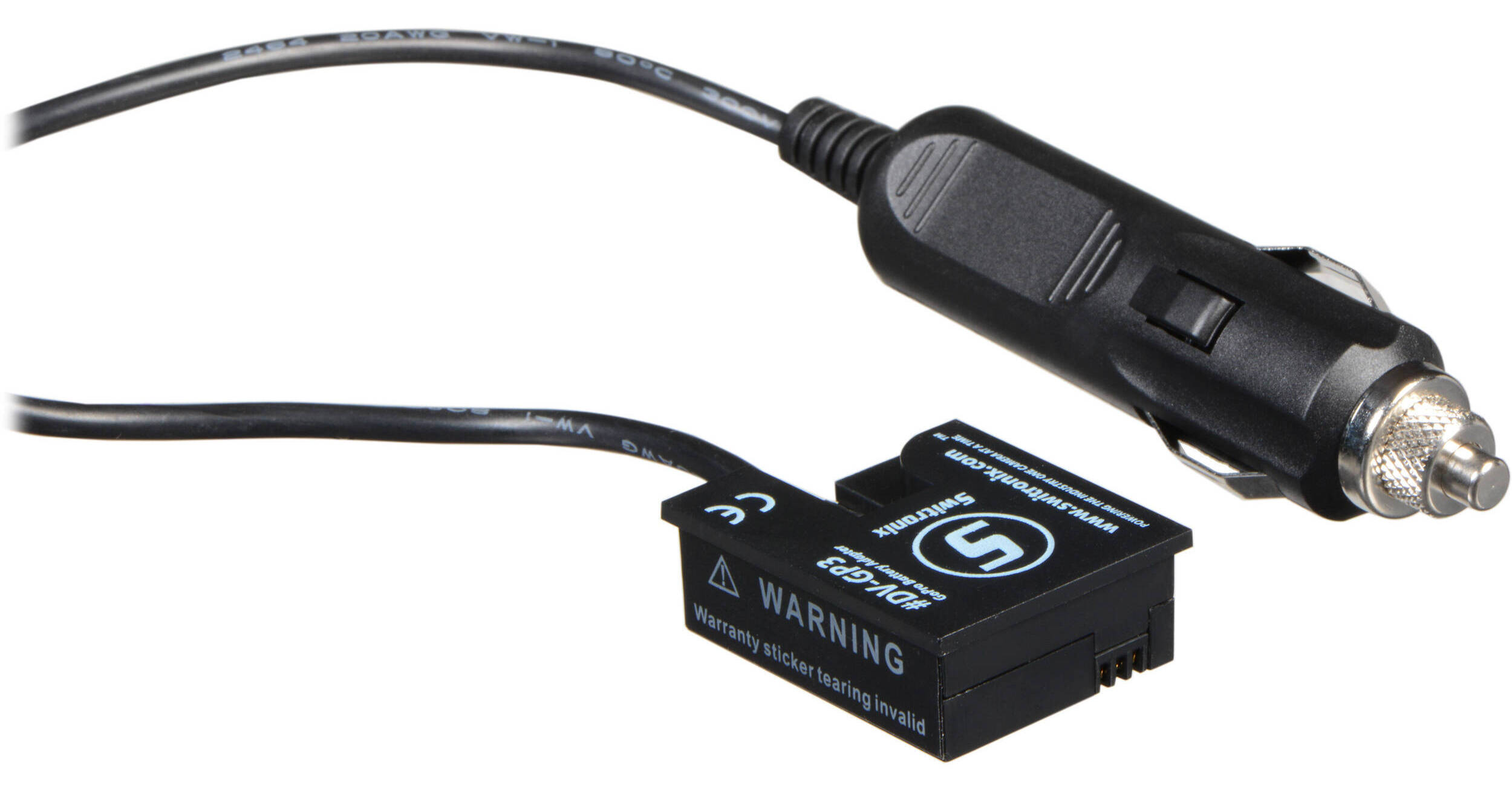 Core SWX GoPro 3/3+ Cigarette Auto Adapter with 6' DV-GP3-CIG6