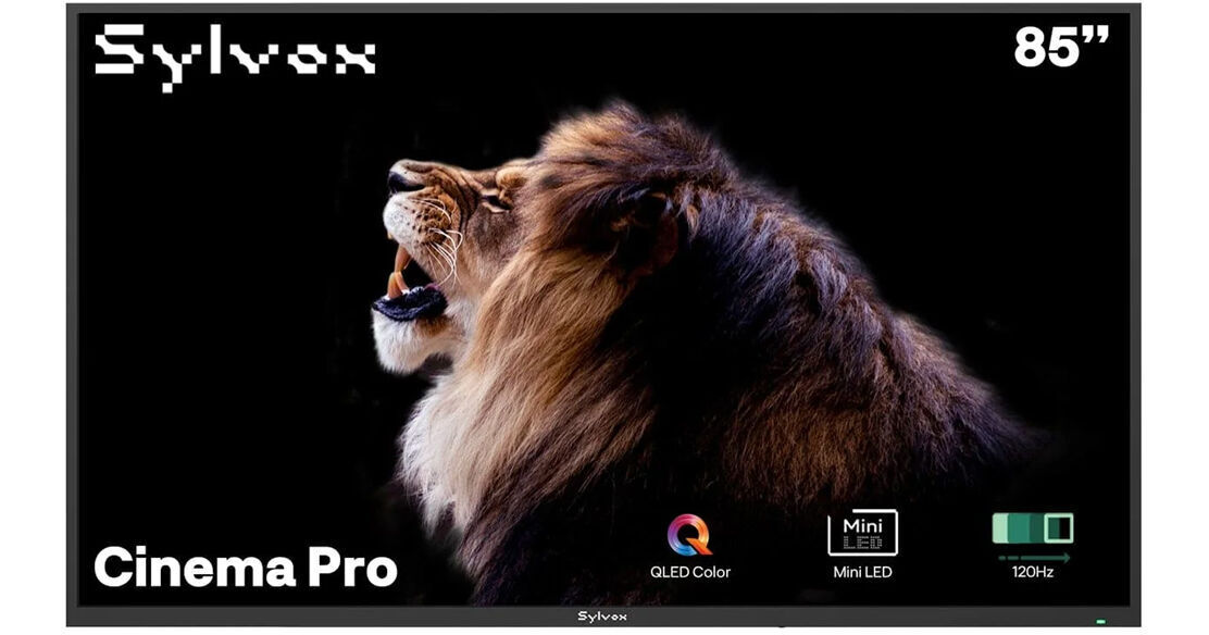 SYLVOX Cinema Pro Outdoor Full Sun 85" 4K HDR Smart OQ85A3KHHK