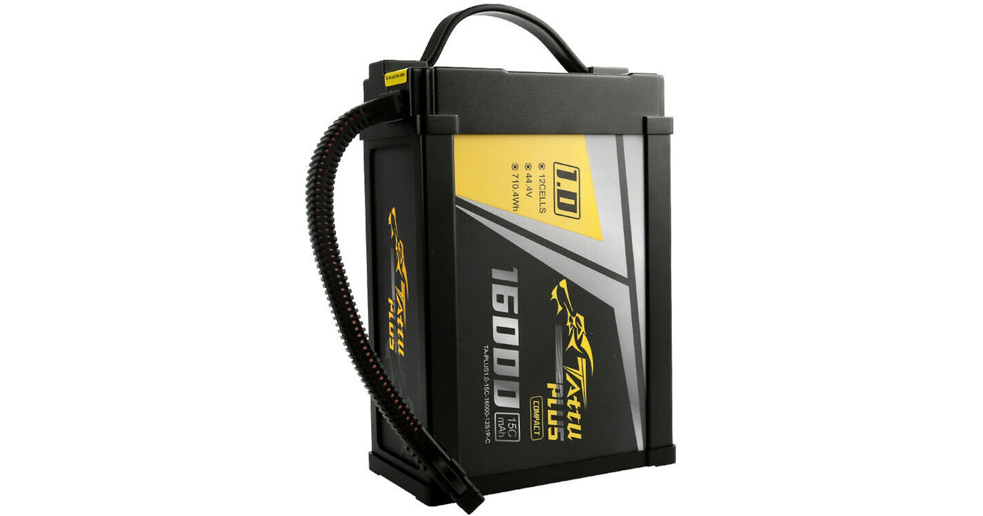 Tattu Plus 12-Cell 44.4V LiPo Smart Battery TAA16KP12S15X B&H