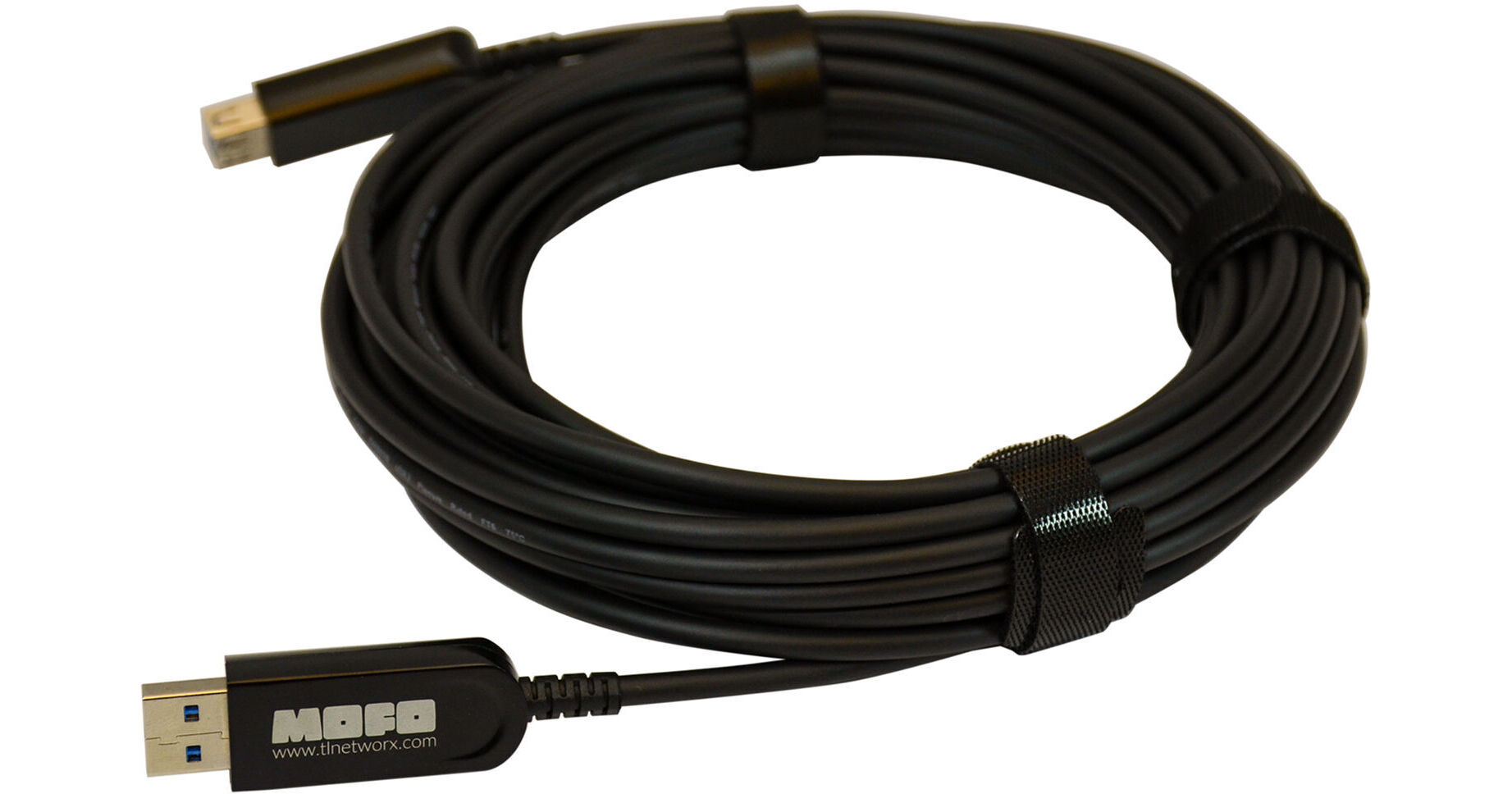 TechLogix Networx MOFO Fiber Optic USB Type-A Male