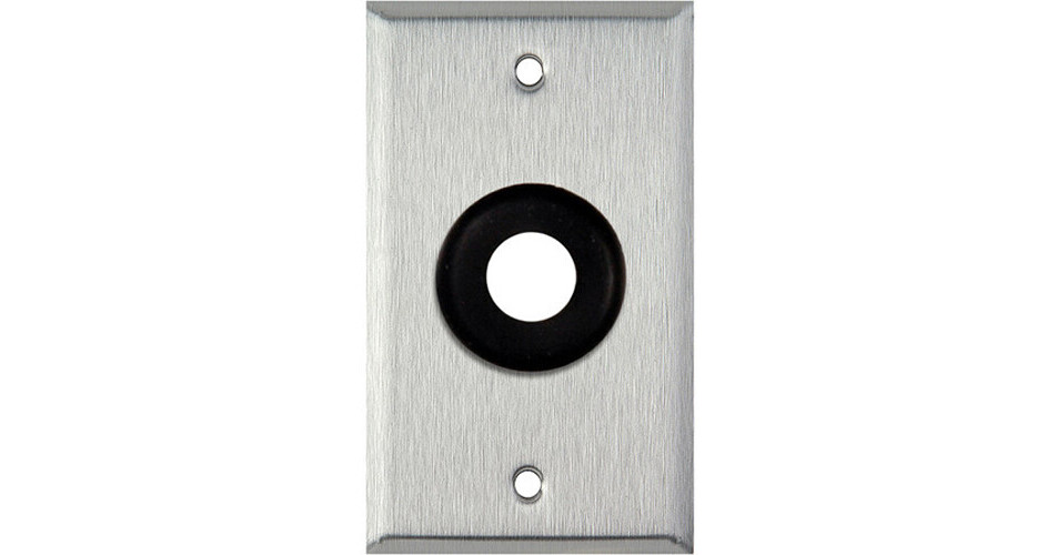 My Custom Shop 0.75" Grommet Wall Plate WPBA-34GROM B&H Photo