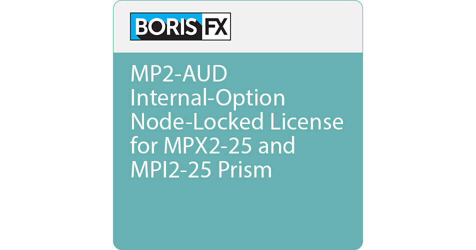 Telestream MP2-AUD Internal-Option Node-Locked License MP2-AUD