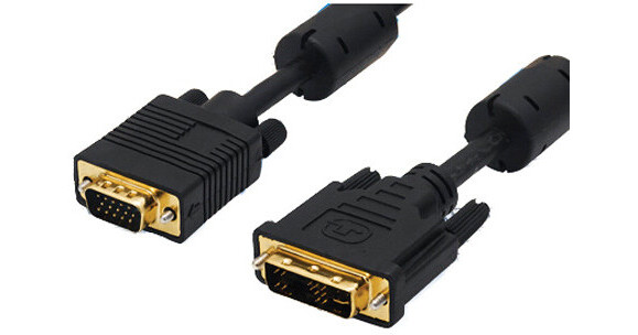 Tera Grand DVI Analog Male to VGA Male Cable (16.4')