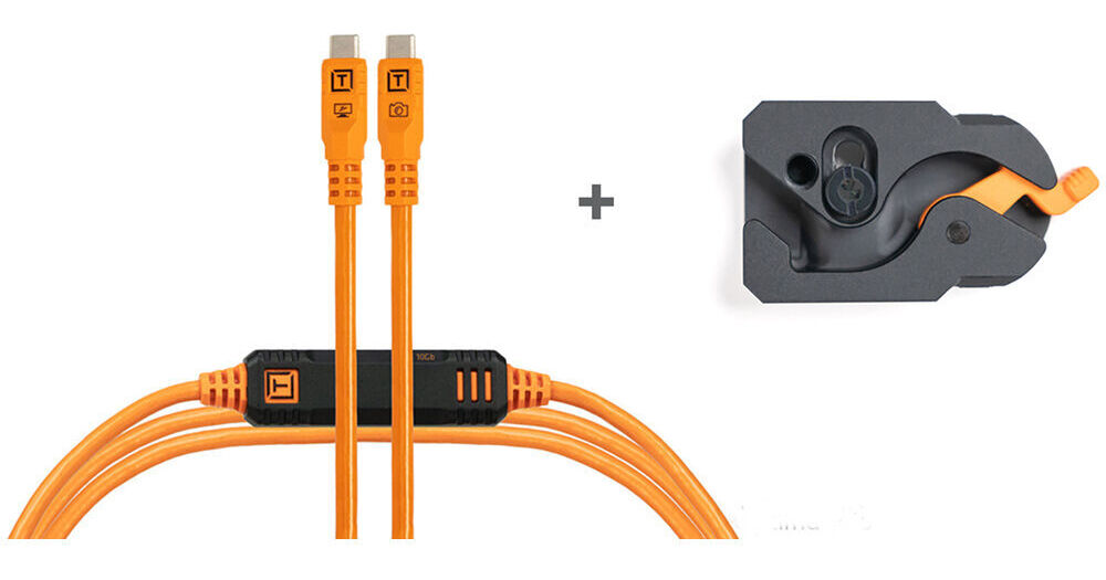 Tether Tools LeverLock & Optima Cable Kit LLPC15G2-ORG B&H Photo
