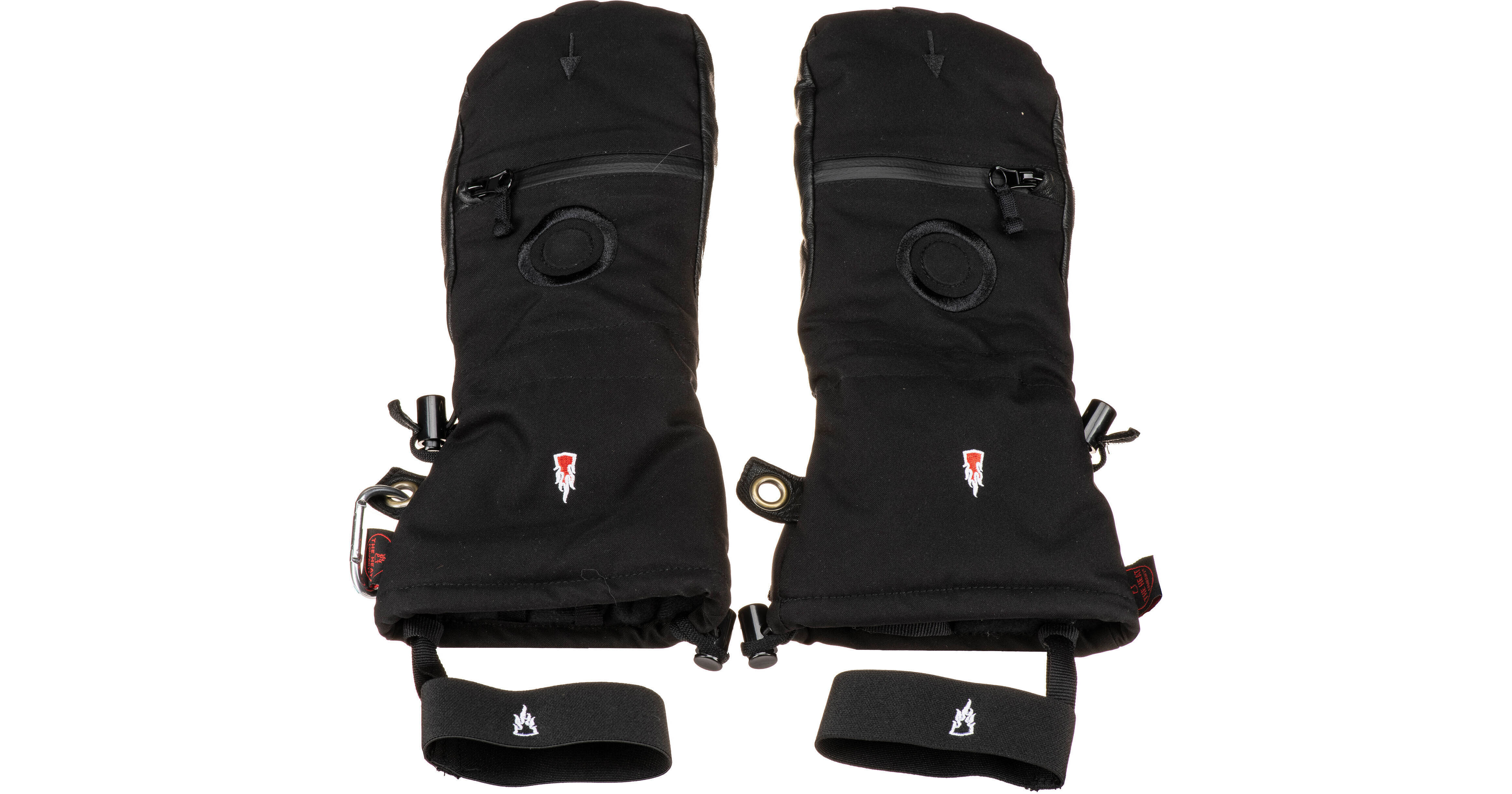 The Heat Company Heat 3 Smart Mittens/Gloves (Size 8, Black)