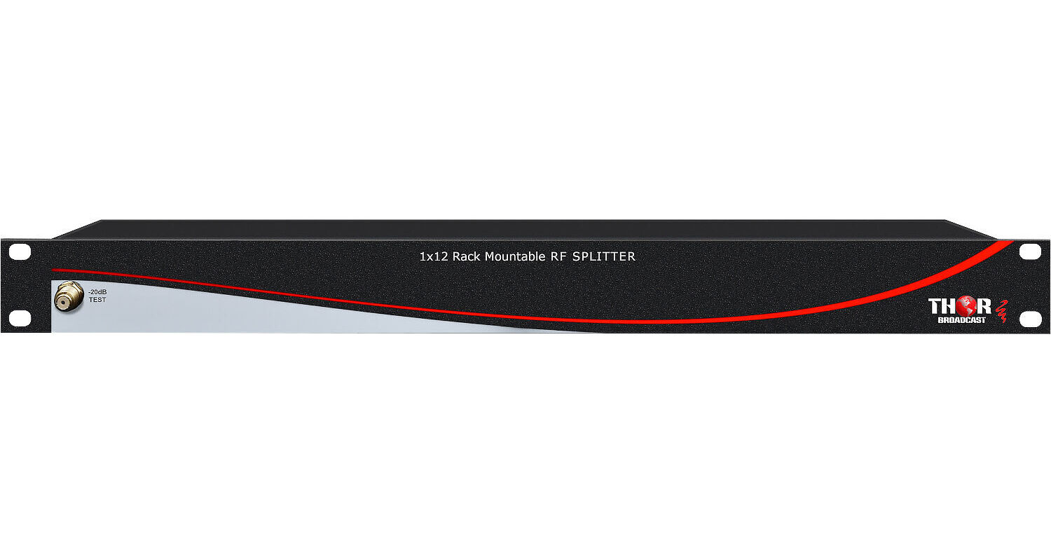 Thor 12-Port CATV/ATSC Rackmount Distributi H-SP1X12-RM B&H