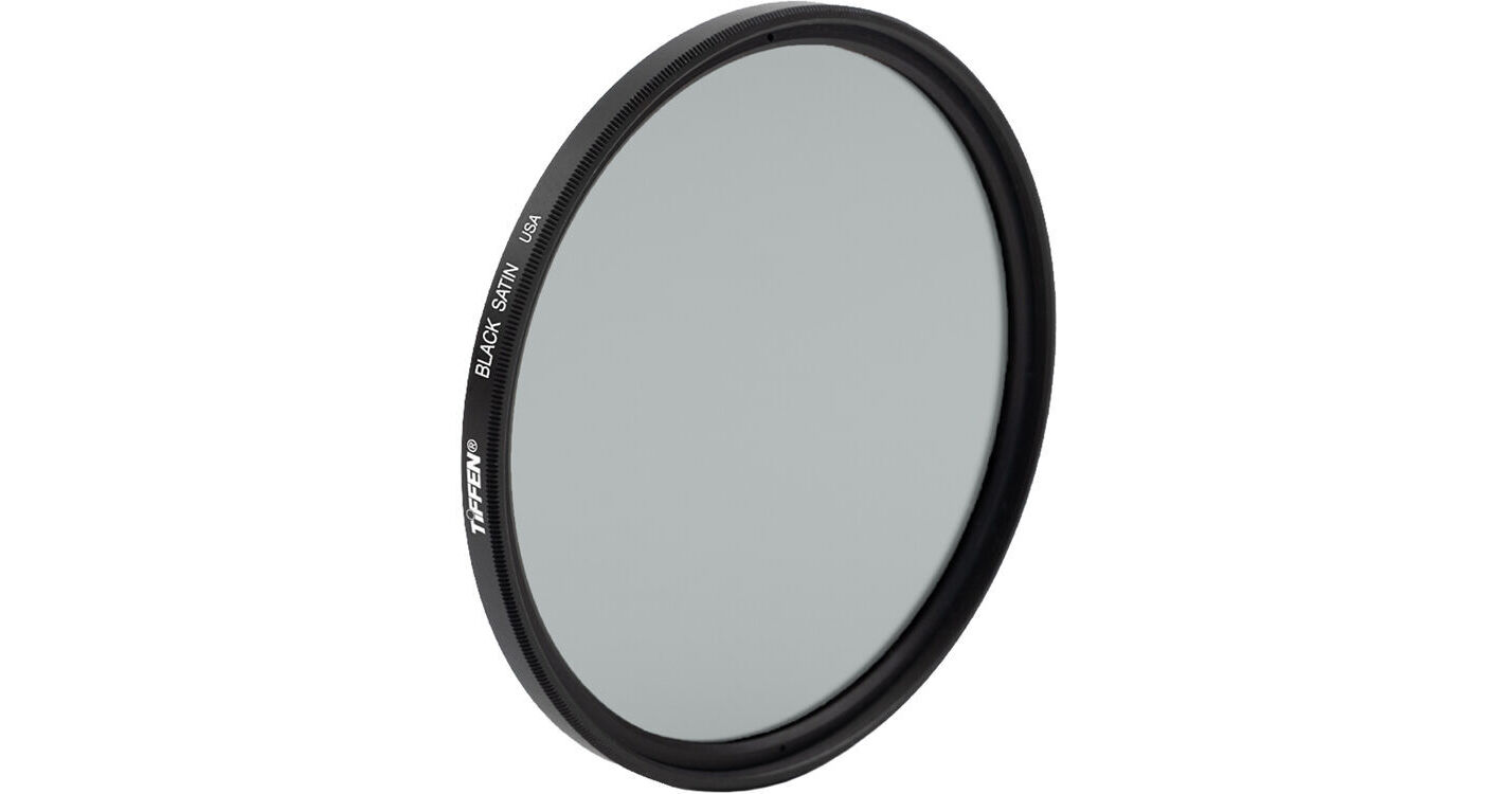 Tiffen Black Satin Filter (82mm, Grade 1/2) 82BLACKSATIN12 B&H
