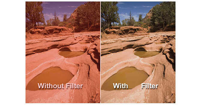 Tiffen T Series T1/2 IR Water White Glass Filter (4 x 4")