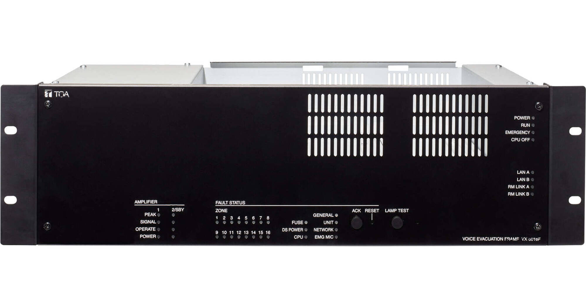 Toa Electronics VX-3016F Voice Alarm System Frame VX-3016F
