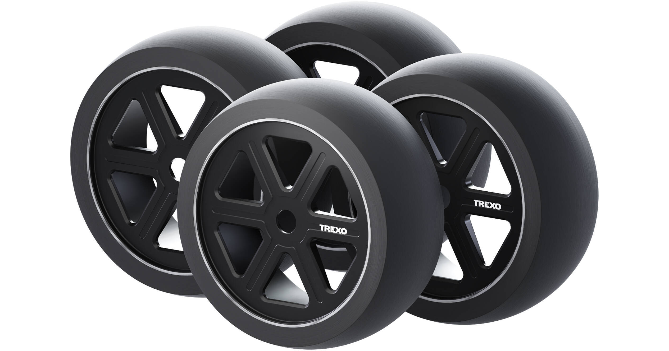 TREXO Studio Wheel Set for MoCo Car V3 (Set of 4) TRMSW-000-000