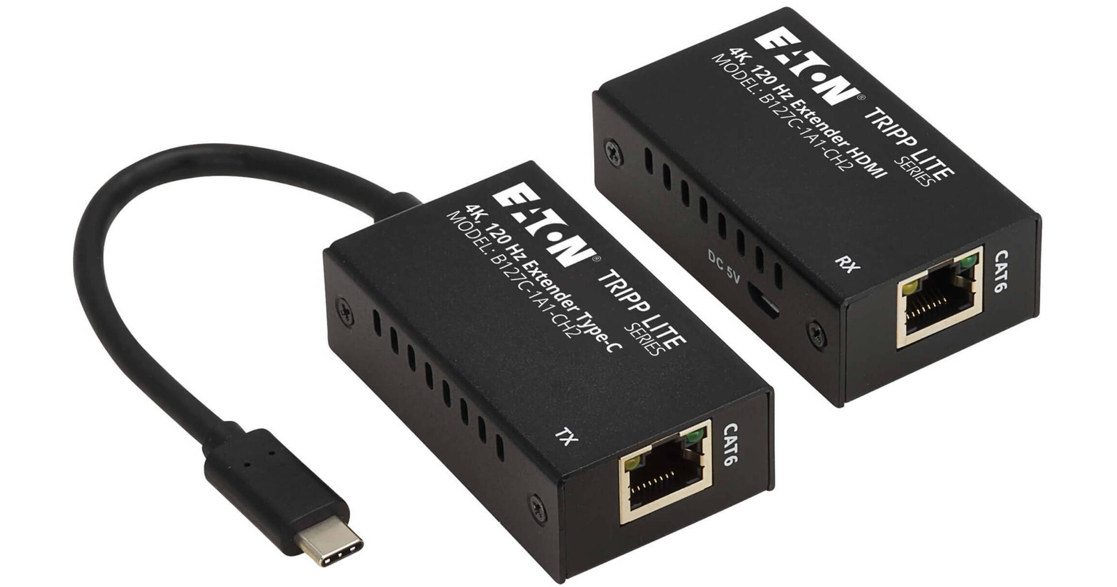Tripp Lite USB-C to HDMI over Cat 6 Extender B127C-1A1-CH2 B&H