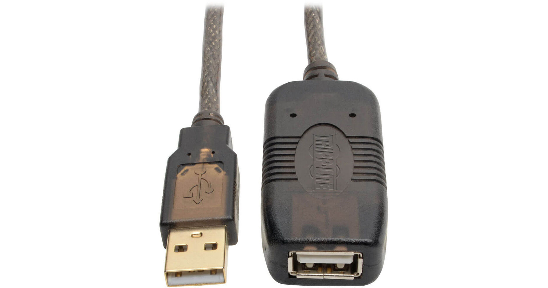 Tripp Lite USB-A 2.0 Male to USB-A Female Active U026-025 B&H