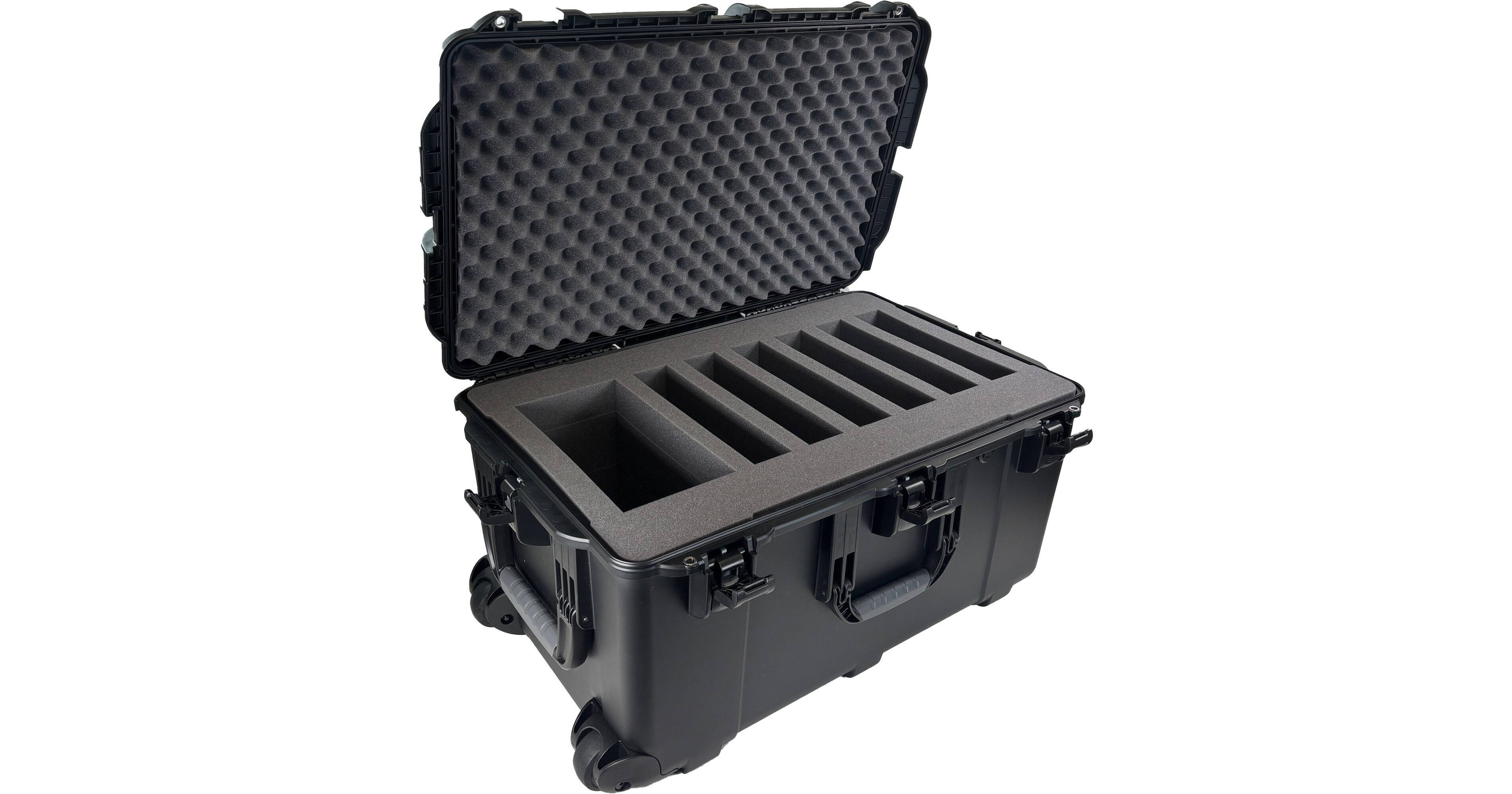 Turtle Waterproof Wheeled Hard Case for 6 PowerLite 07-765004