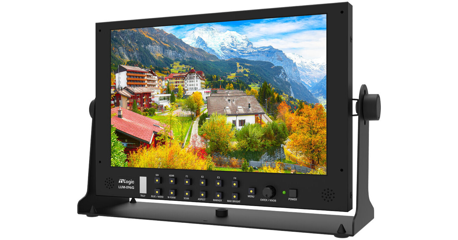 TVLogic 10" 12G-SDI/HDMI Multipurpose Monitor LUM-096G B&H Photo