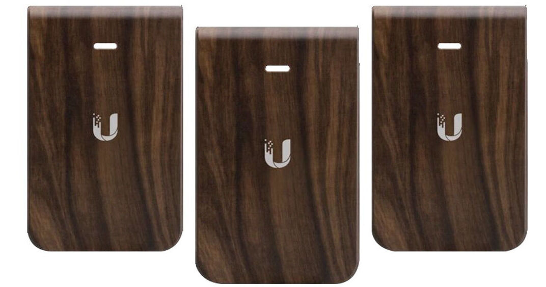 Ubiquiti UniFi In-Wall HD Cover (Wood, 3-Pack) IW-HD-WD-3 B&H