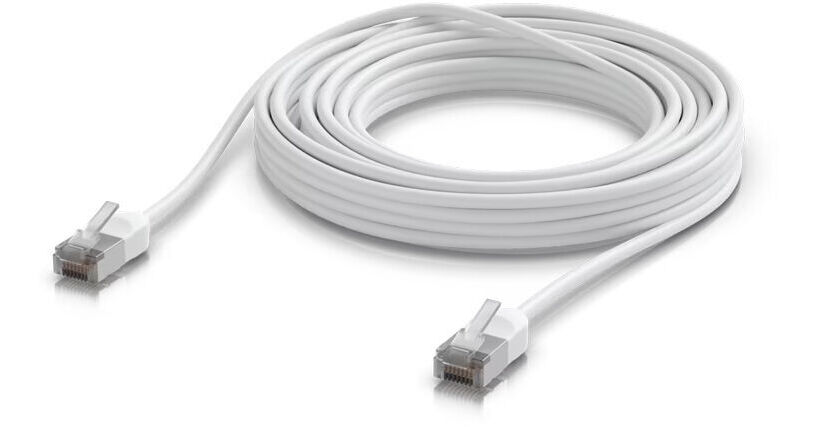 Ubiquiti UniFi Premium Cat 6a UACC-CABLE-PATCH-OUTDOOR-C6A-8M-W