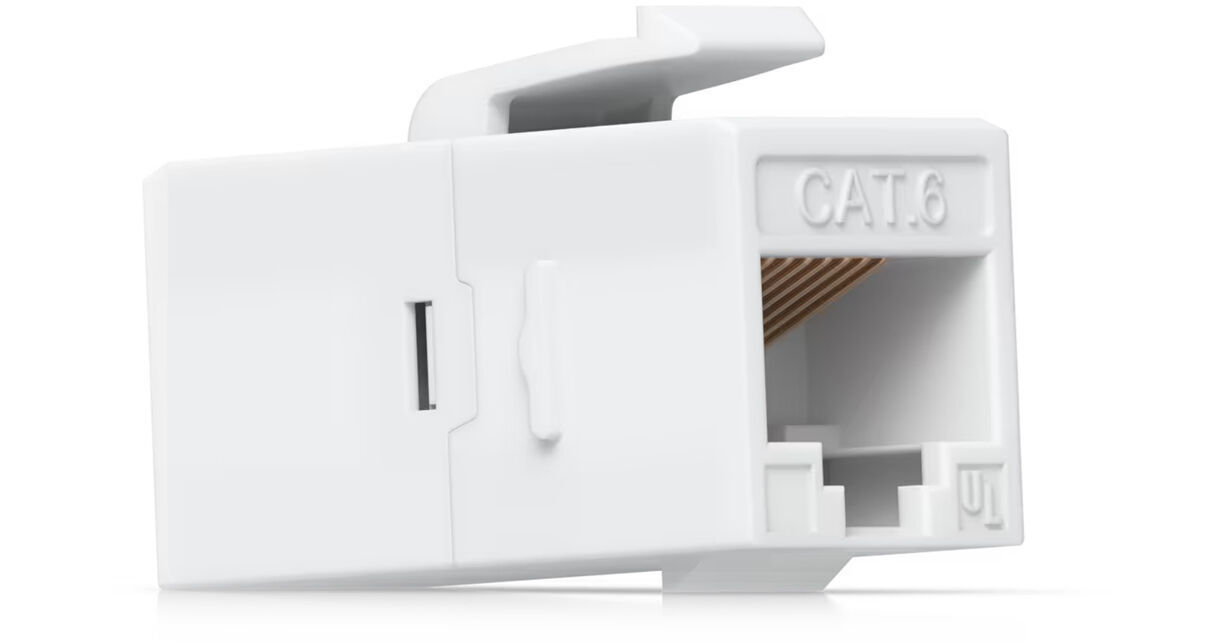Ubiquiti Cat 6 Keystone Coupler (12-Pack)