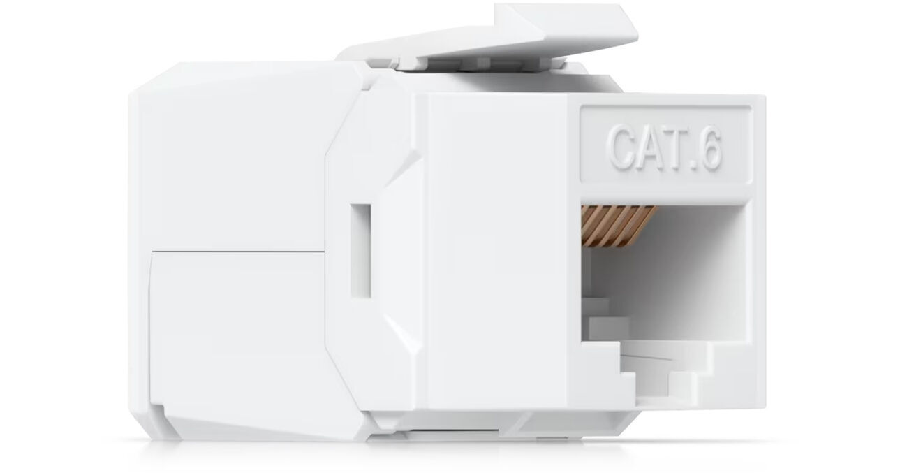Ubiquiti Cat 6 Keystone Jack (12-Pack) UACC-KEYSTONE-JACK-C6 B&H