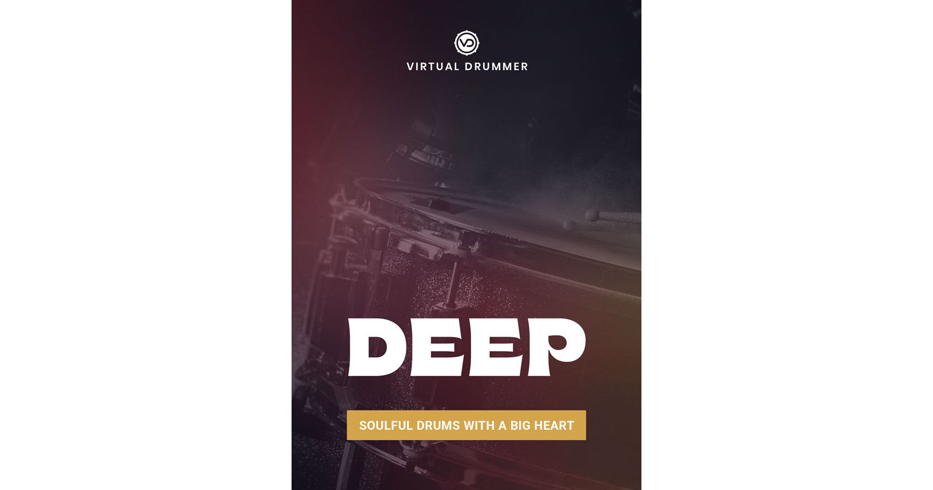 Ujam Virtual Drummer DEEP Virtual Instrument Plug-In 11-43972
