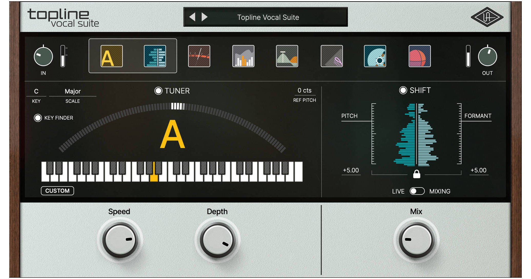 Universal Audio Topline Vocal Suite Plug-In TOPLINE VOCAL SUITE