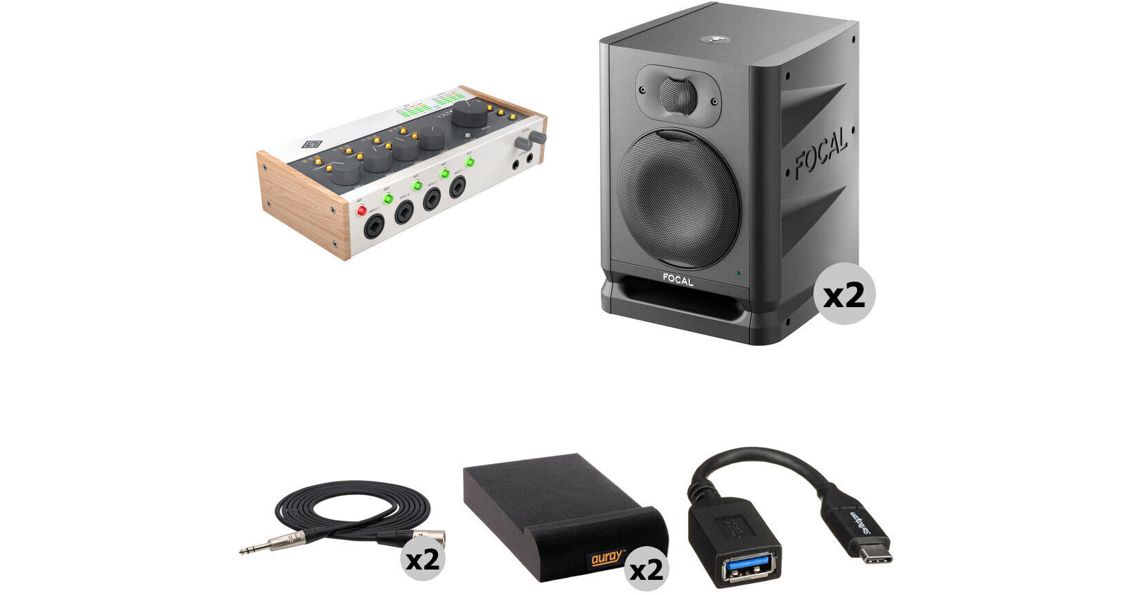 Universal Audio Volt 476P Portable 4x4 USB Audio/MIDI Interface