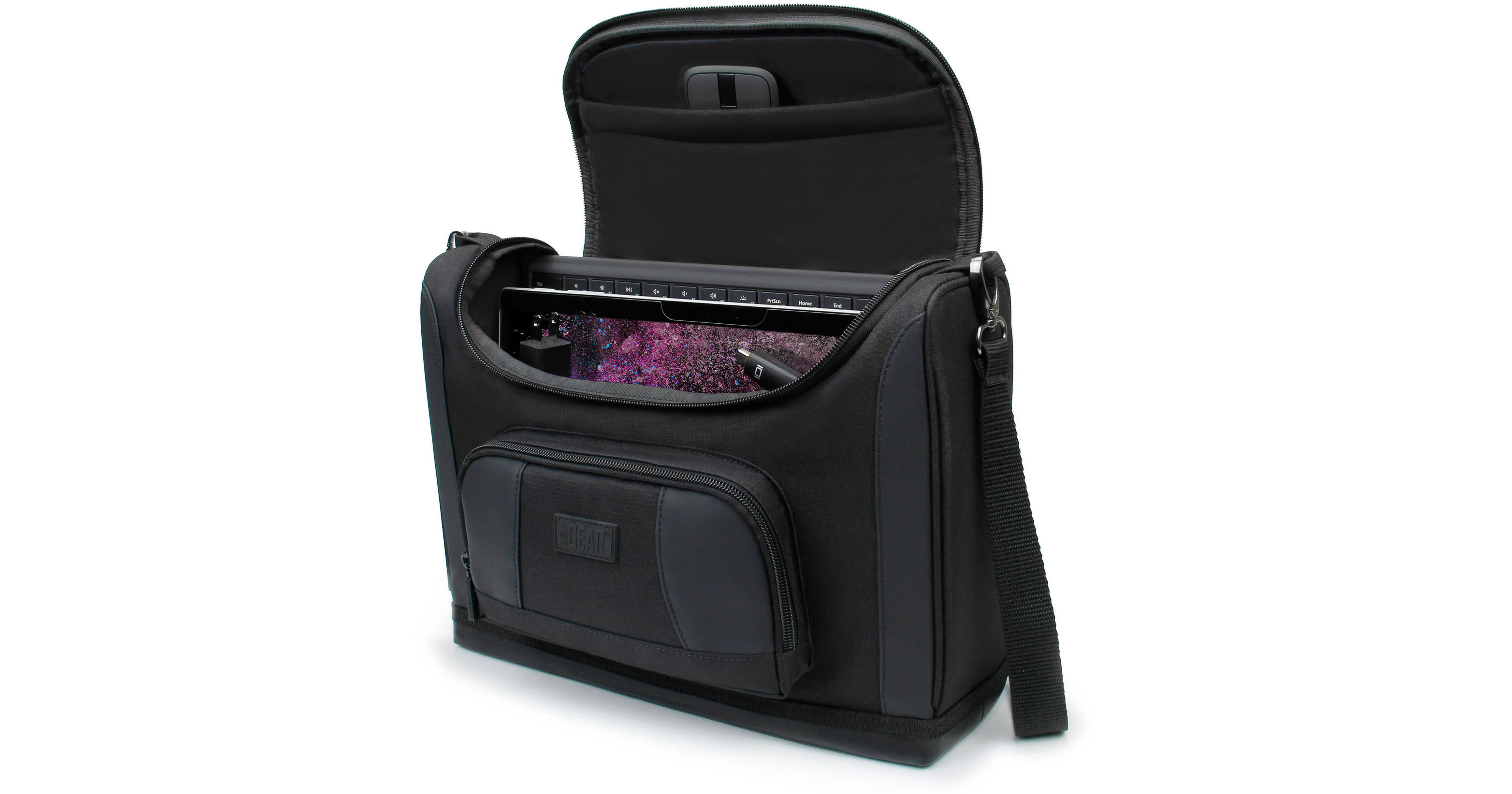 USA GEAR S Series S7 Surface Pro Messenger Bag GRSLS7P601BKEW
