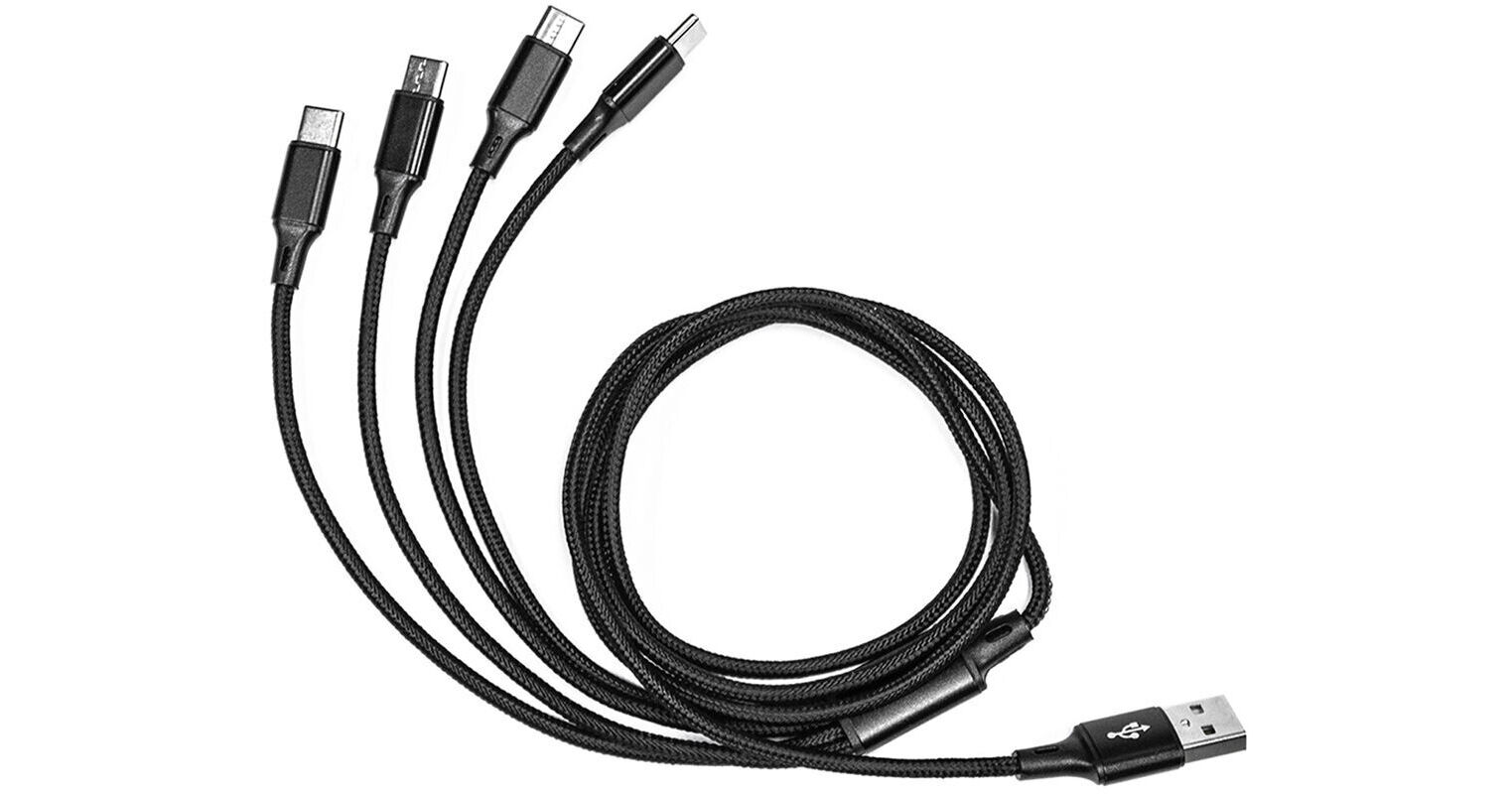 Vaxis Litecomm Single USB-A to Four USB-C Charging Cable L220415