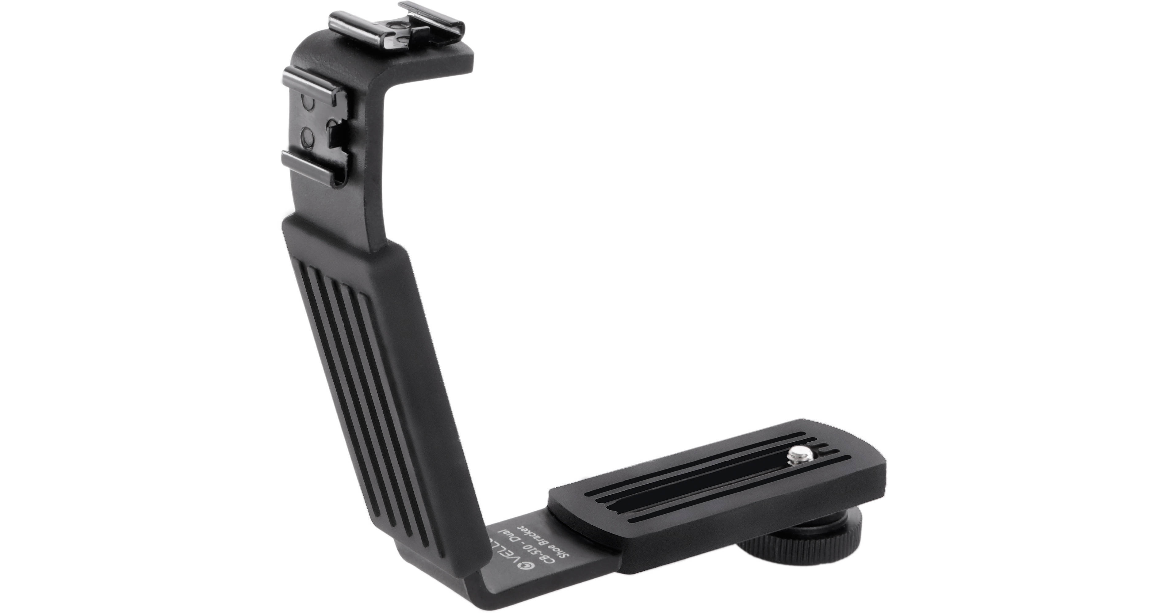 Vello CB-510 Dual Shoe Bracket with Silicon Rubber Grip CB-510
