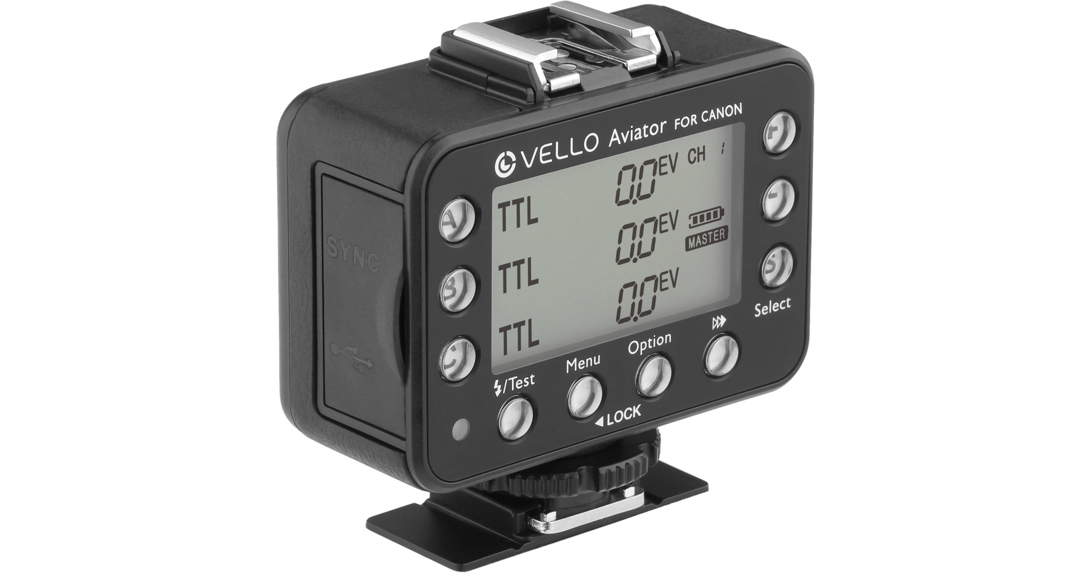 Used Vello FreeWave Aviator Wireless Flash Trigger FTA-TTL-C B&H