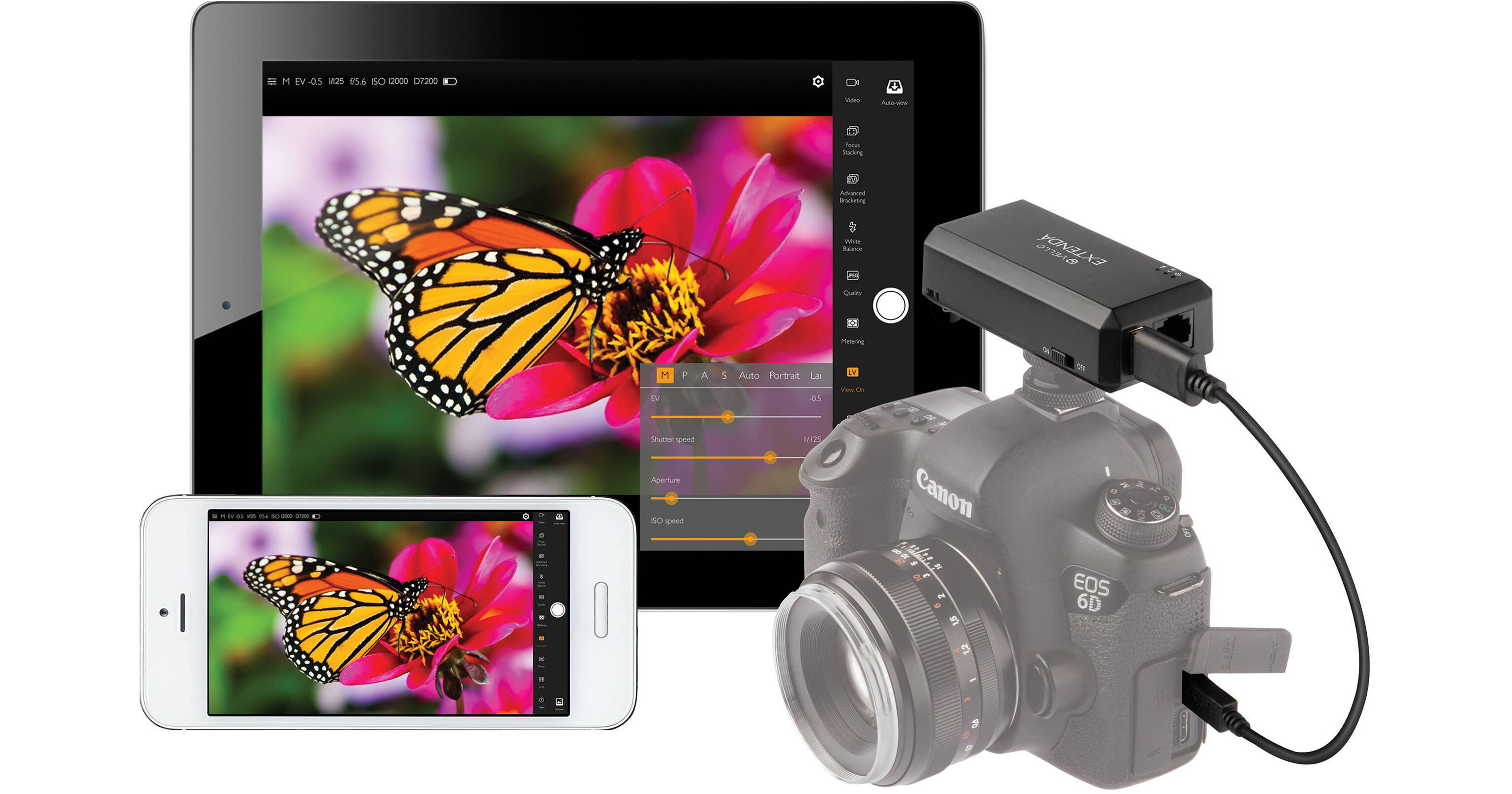 Vello LW-100 Extendá Wi-Fi Camera Remote Control LW-100