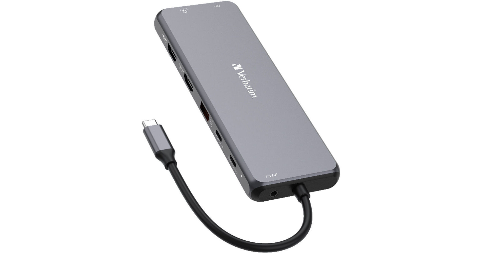 Verbatim 13-Port USB-C Pro CMH-13 Multiport Hub 32153 B&H Photo
