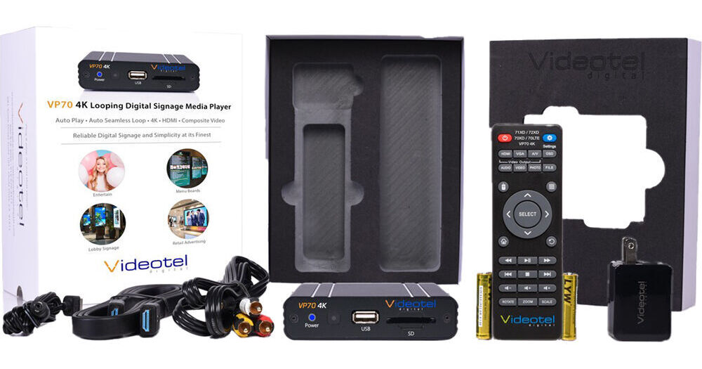 Videotel Digital VP70 4K Industrial Looping Digital VP70 4K B&H