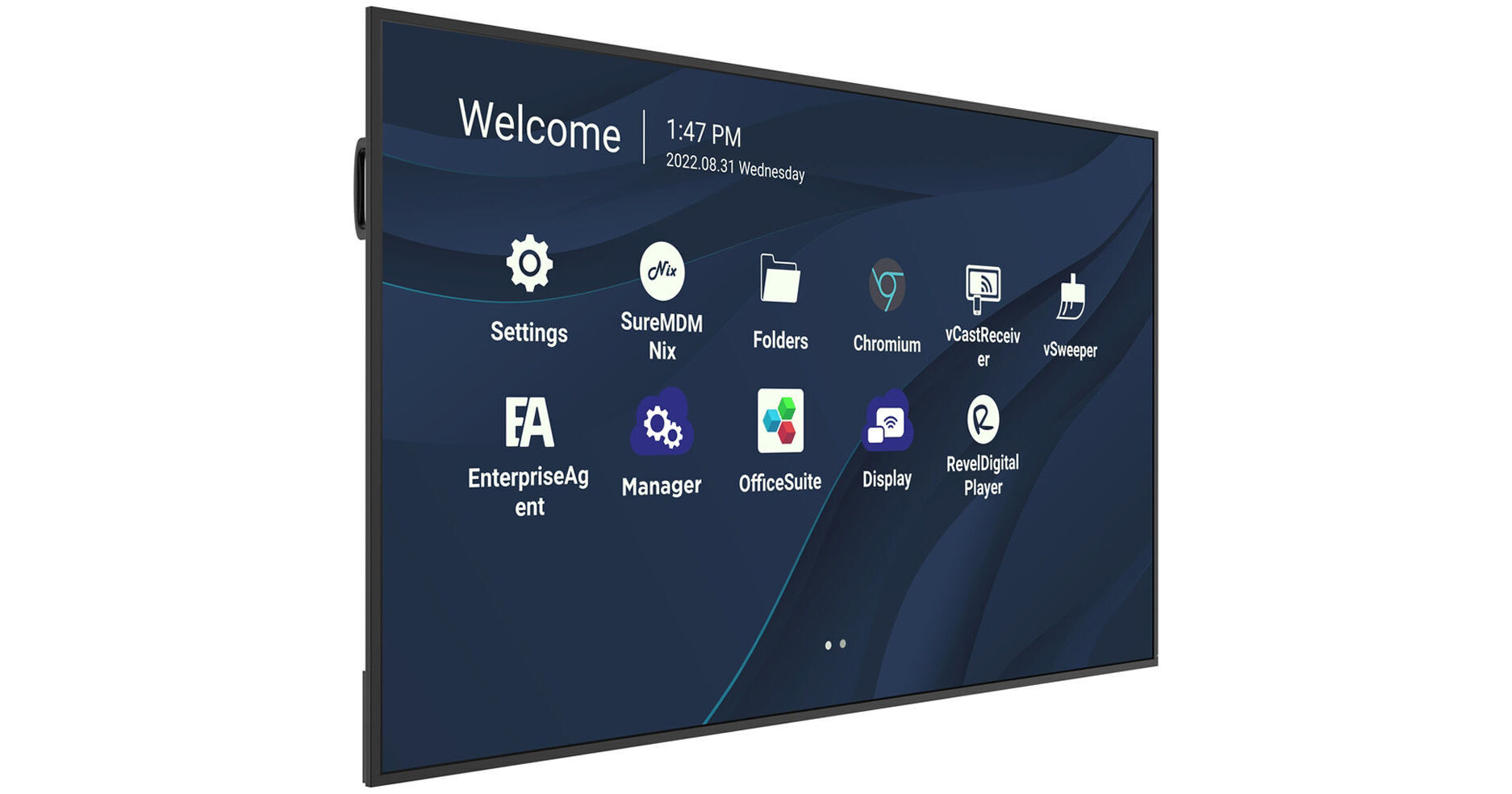 ViewSonic CDE8630-MTRC 86" 4K Digital Display CDE8630-MTRC B&H