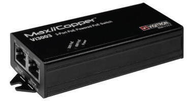 Vigitron MaxiiNet Vi3003 3-Port Layer 2 Ethernet and PoE VI3003
