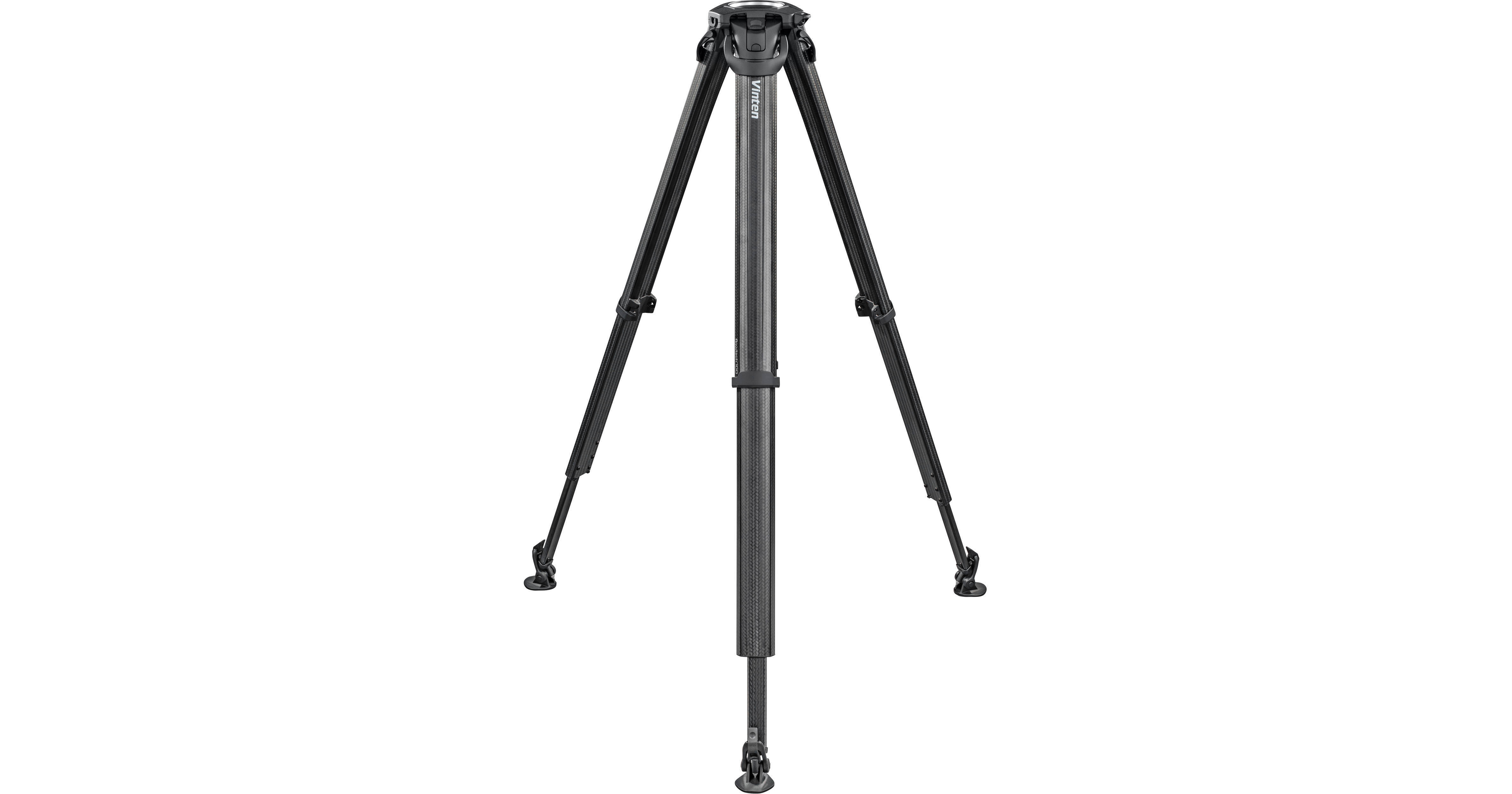 Vinten flowtech 100 Carbon Fiber Tripod with Rubber V4160-0004