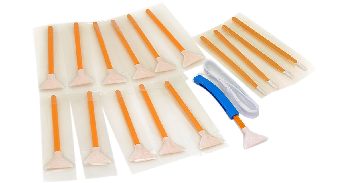 VisibleDust DHAP Orange 1.6x Vswabs, Corner Swabs, 2863166-NEW