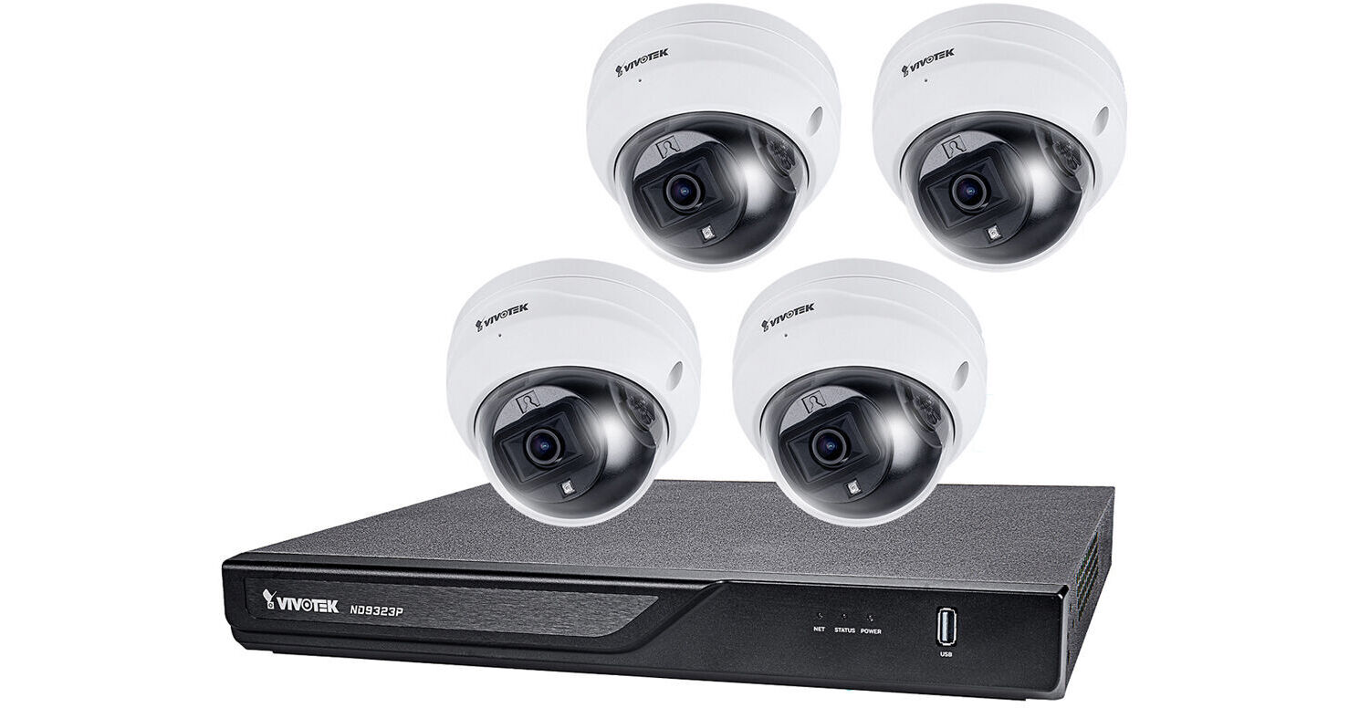 Vivotek ND9323P 8-Channel 4K UHD NVR with 2TB ND9323P-2TB-4FD69
