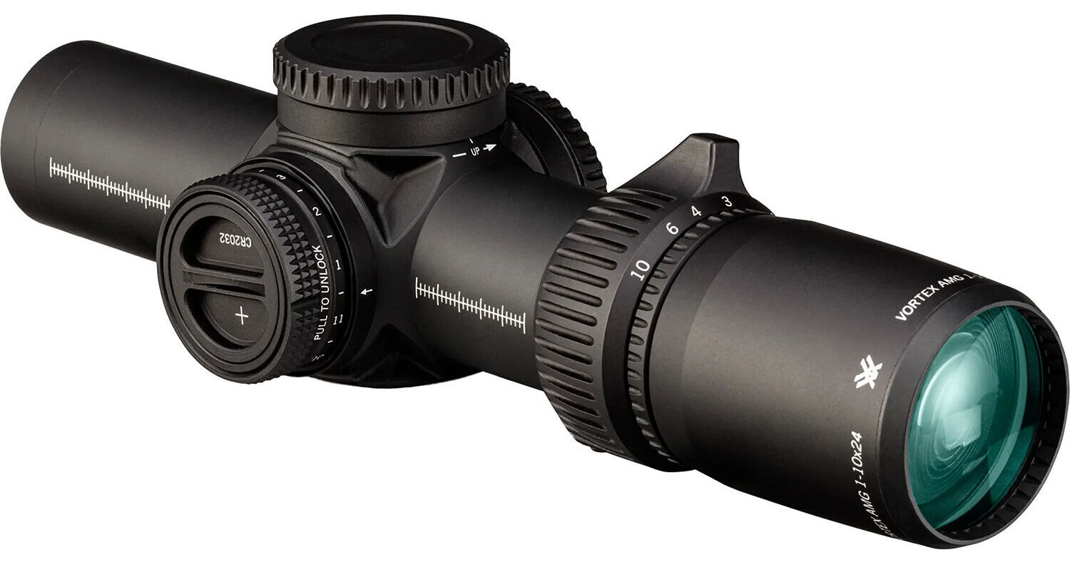 Vortex 1-10x24 AMG FFP Riflescope (EBR-9 MRAD Reticle) AMG-11002