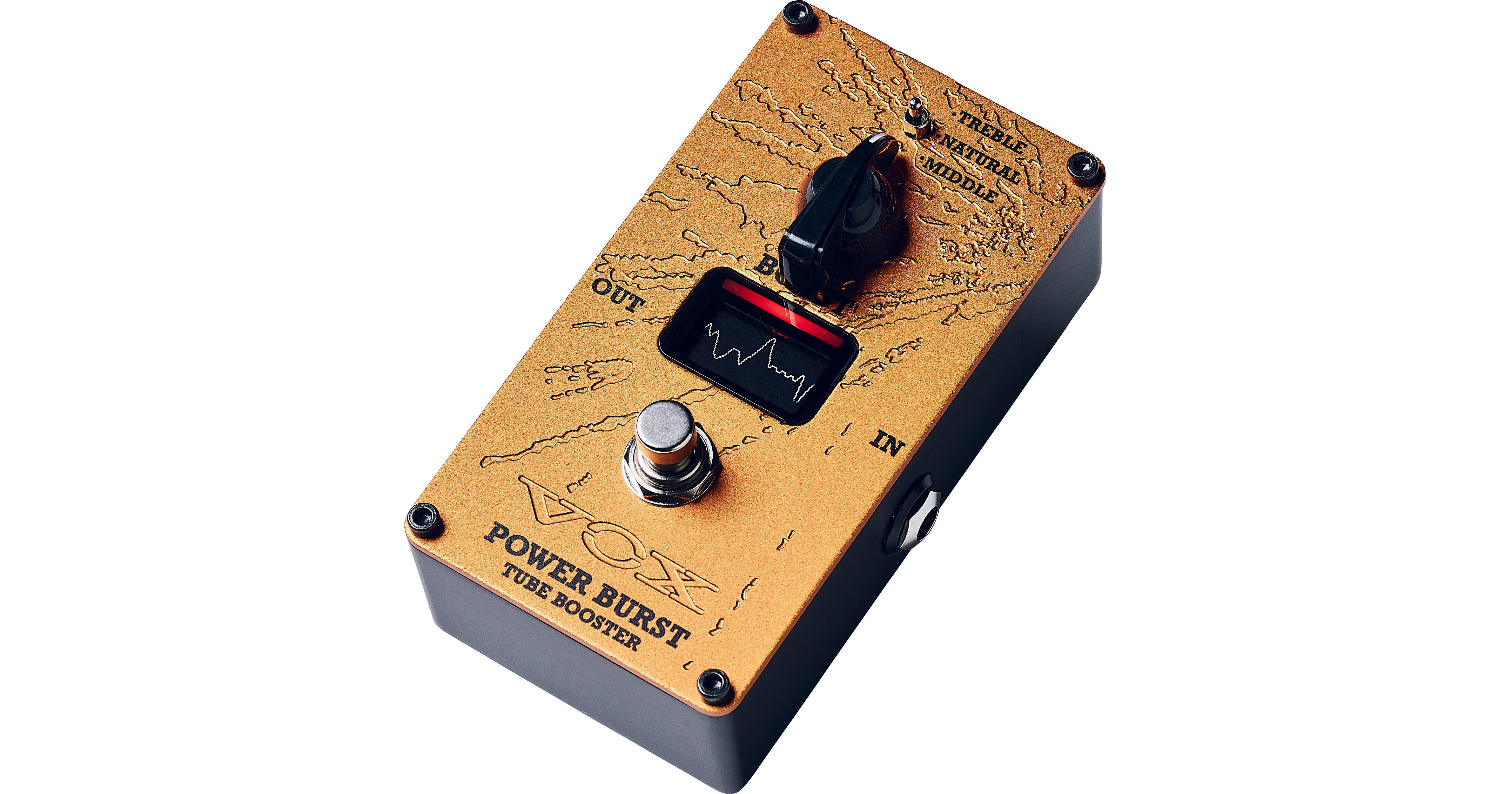 VOX VE-PB Power Burst Tube Booster Pedal VEPB B&H Photo Video
